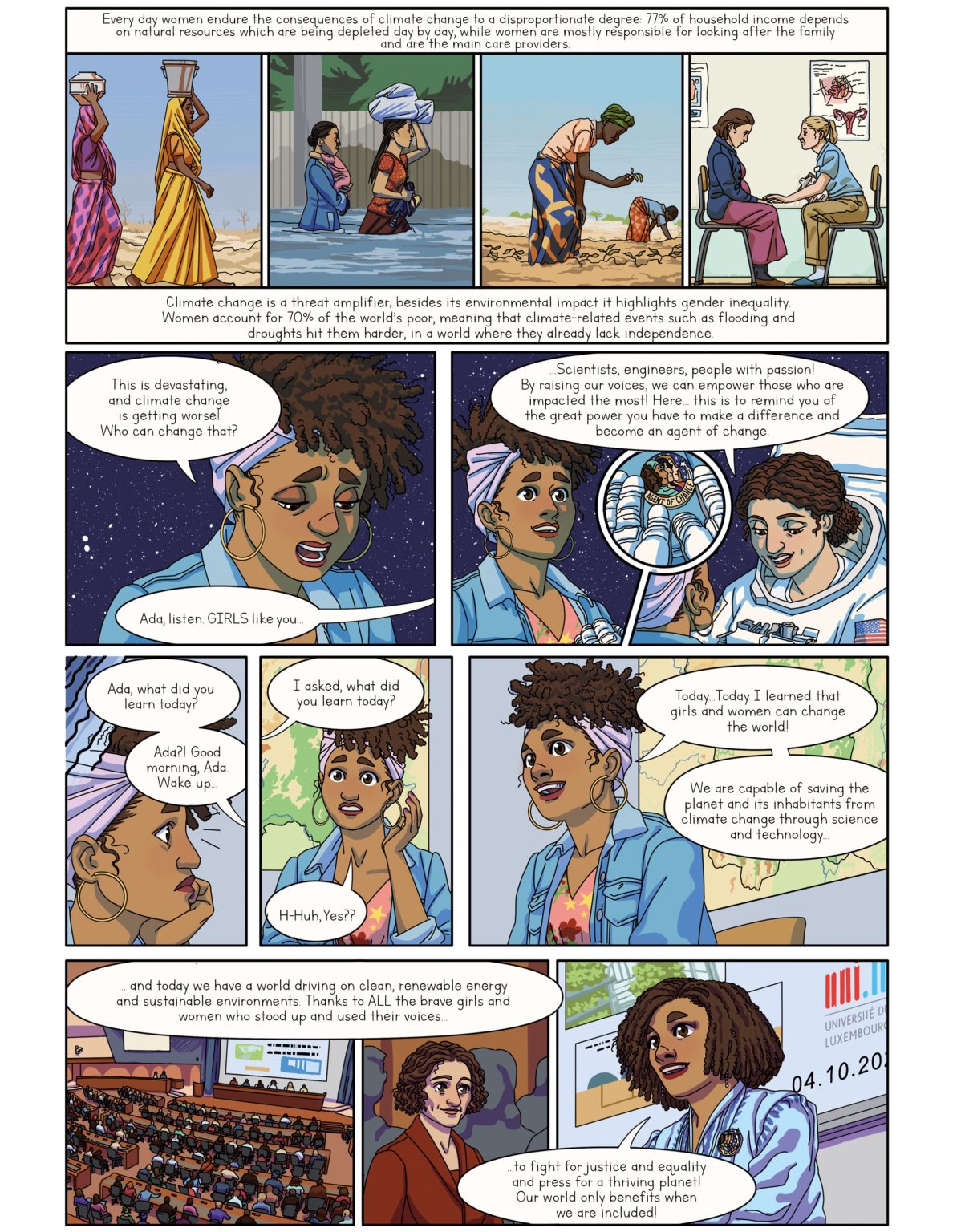 Becoming an Agent of Change - Science comics