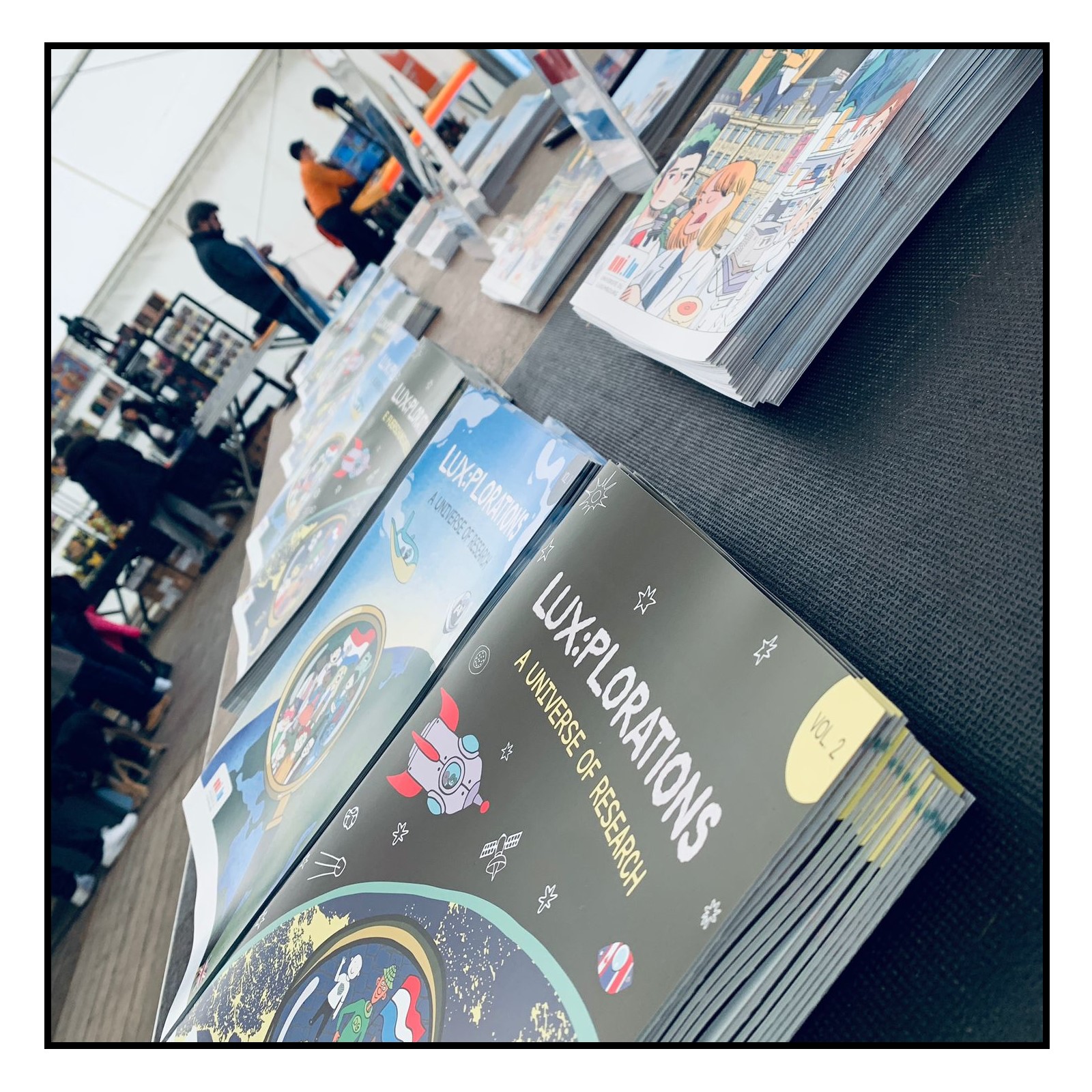 Visit us at LuxCon: the 2022 EuroCon! - Science comics